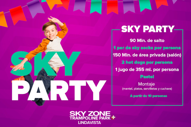FIESTAS Y EVENTOS – Sky zone