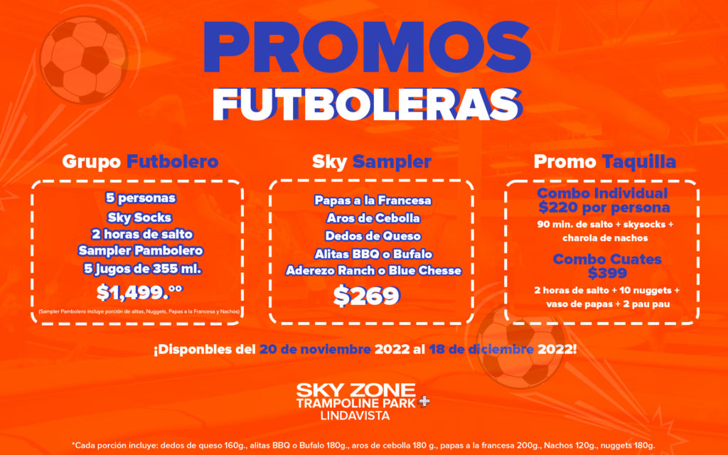 PROMOCIONES – Sky zone