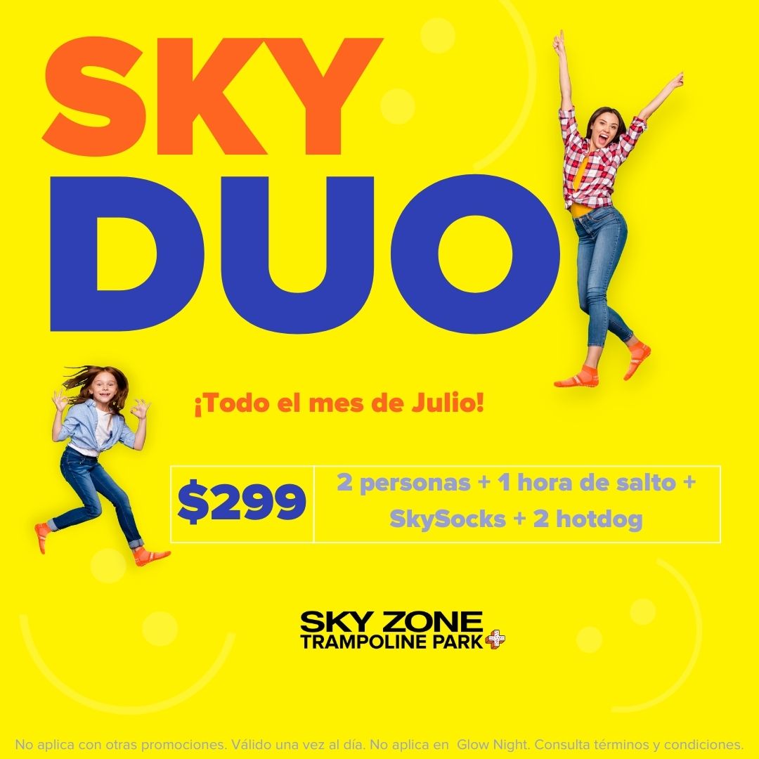 PROMOCIONES – Sky Zone Lindavista