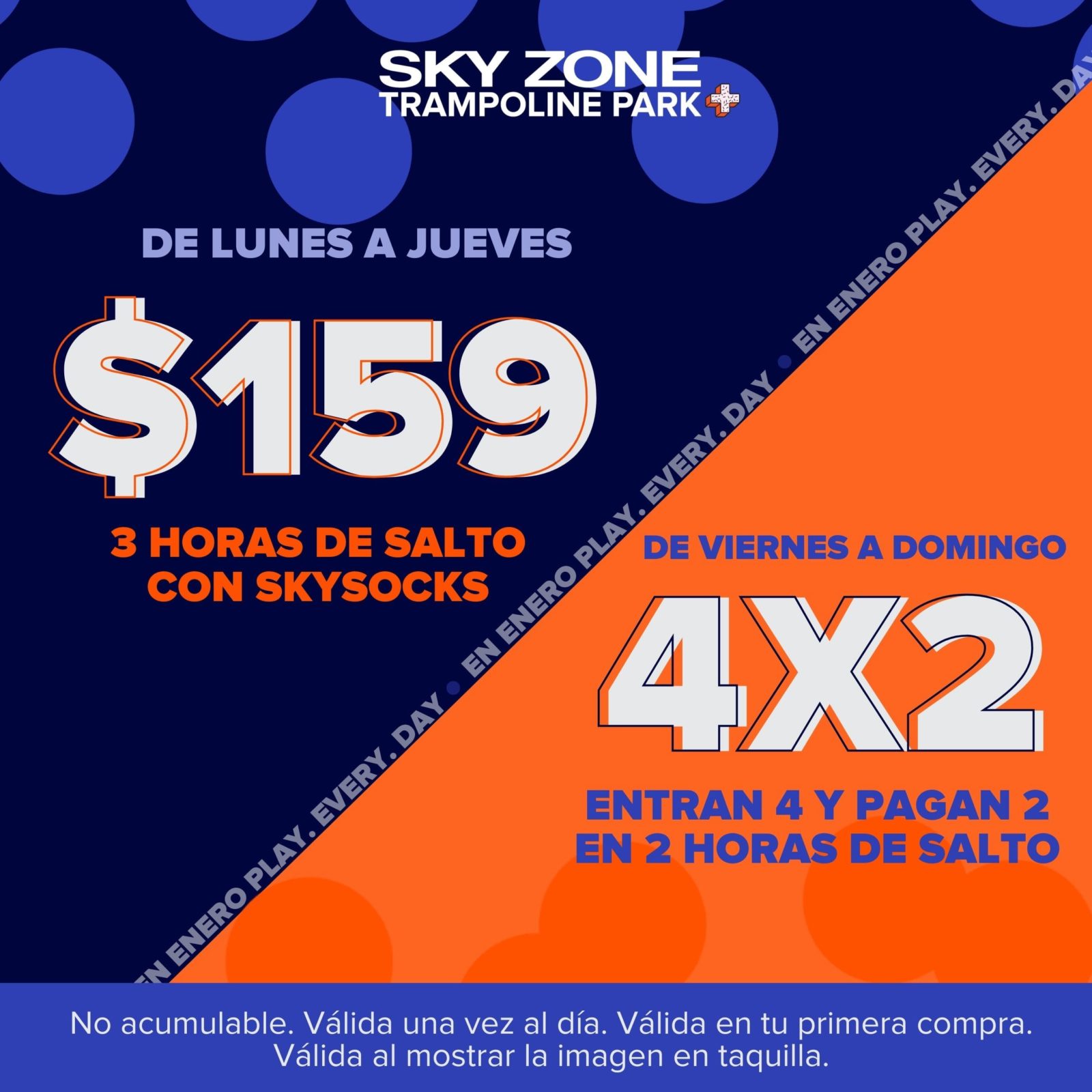 PROMOCIONES – Sky Zone Lindavista